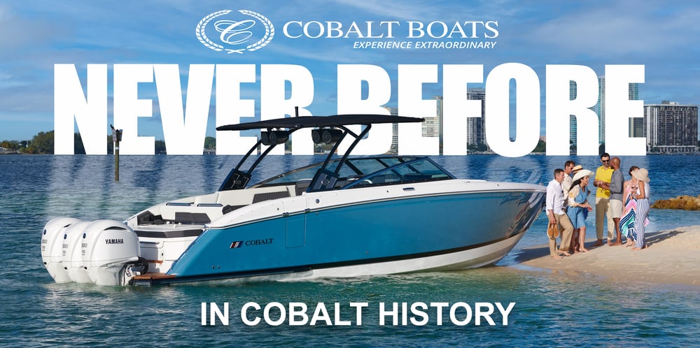 Save up to $60,000 on select in-stock Cobalt Boats!